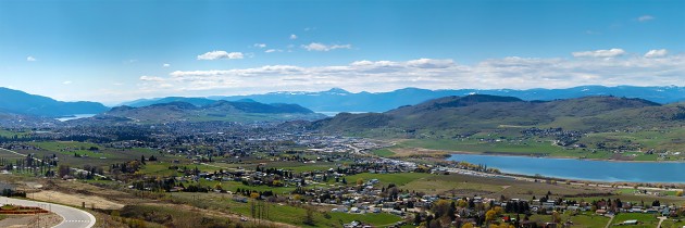 Panorama Photo Prints of Vernon BC, Canada